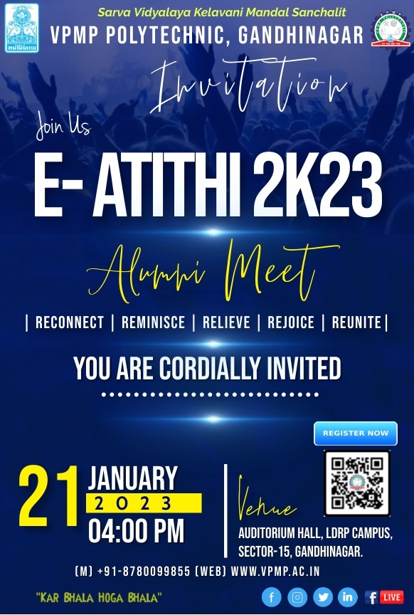 Alumni Meet – VPMP Polytechnic, Gandhinagar